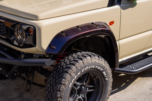 Kエディションオーバーフェンダー 塗装 JB74ジムニーシエラ - JB74ジムニーシエラ カスタム